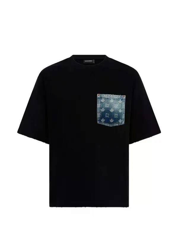Dsquared2 Monogram Loose-fit T-shirt - Black