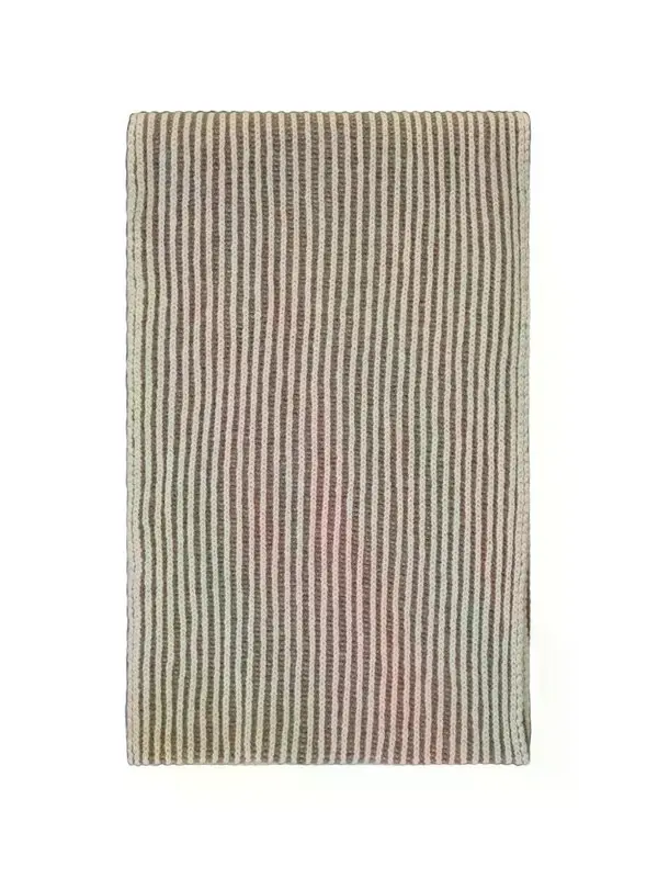 MOORER Ribbed-knit Scarf