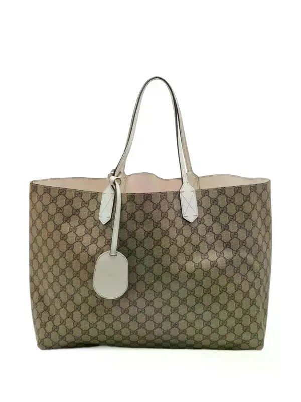 Gucci Medium Gg Supreme Reversible Tote Bag