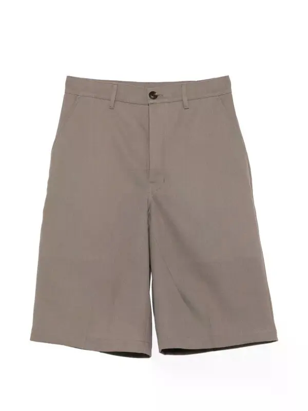 Rick Owens Pressed-crease Tailored Shorts