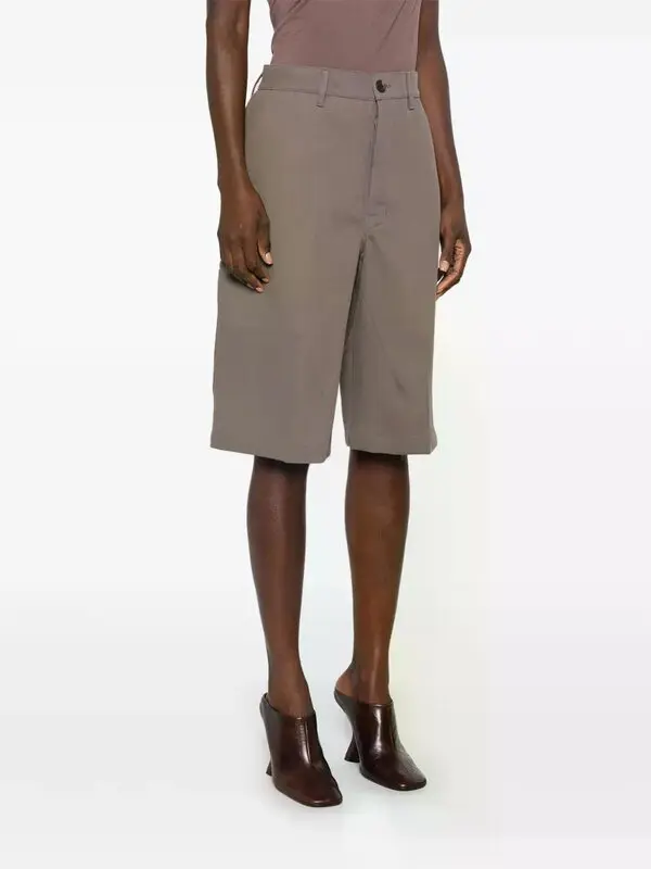 Rick Owens Pressed Crease Tailored Shorts