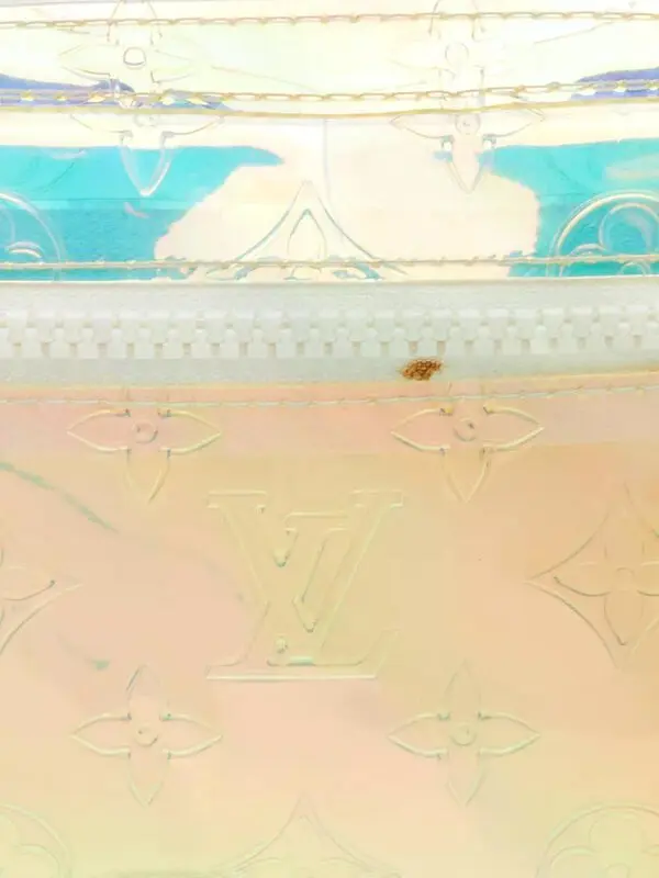 LOUIS VUITTON X Virgil Abloh 2019 Volga Prism-monogram Clutch Bag