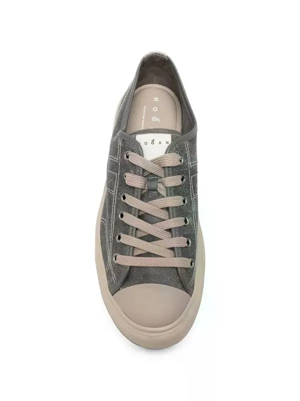 Hogan H-stitch Lace-up Sneakers