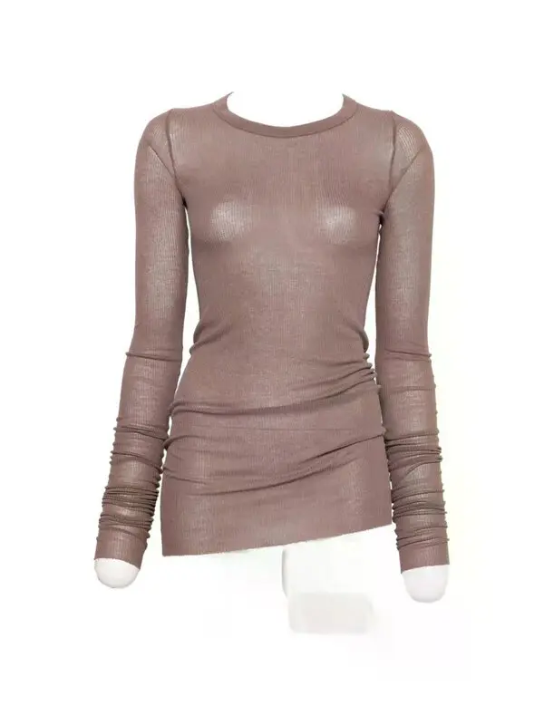 Rick Owens Ribbed Long-sleeve T-shirt