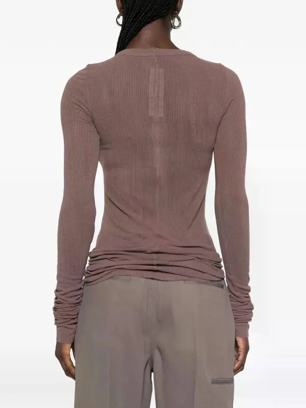 Rick Owens Ribbed Long-sleeve T-shirt