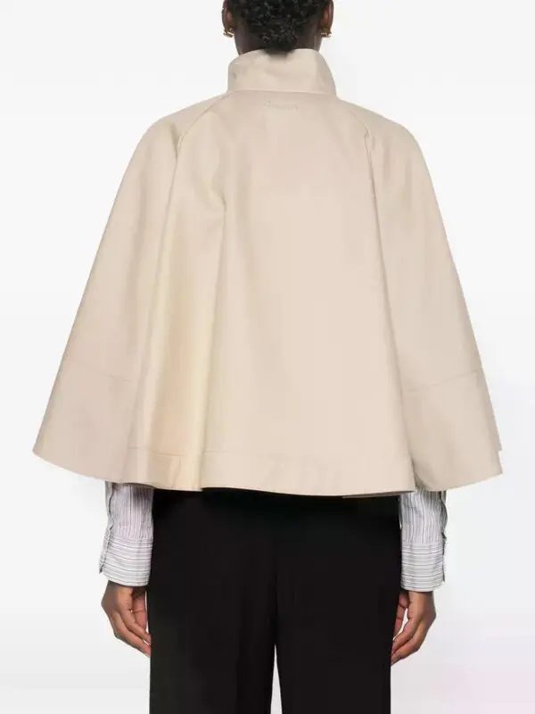 Max Mara Cotton-gabardine Cape