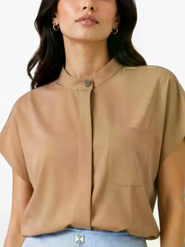 Fabiana Filippi Sleeveless Patch-pocket Jacket