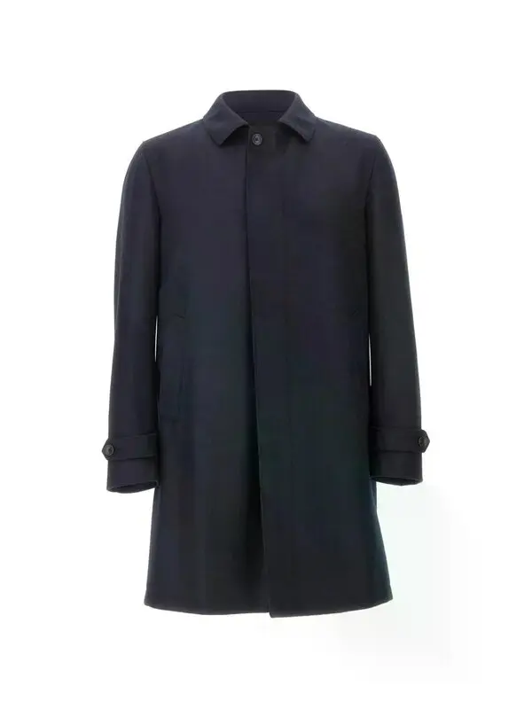 Tagliatore Alton Concealed-button Wool Coat