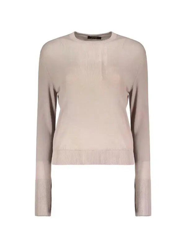 MOORER Button-detail Long-sleeve Sweater