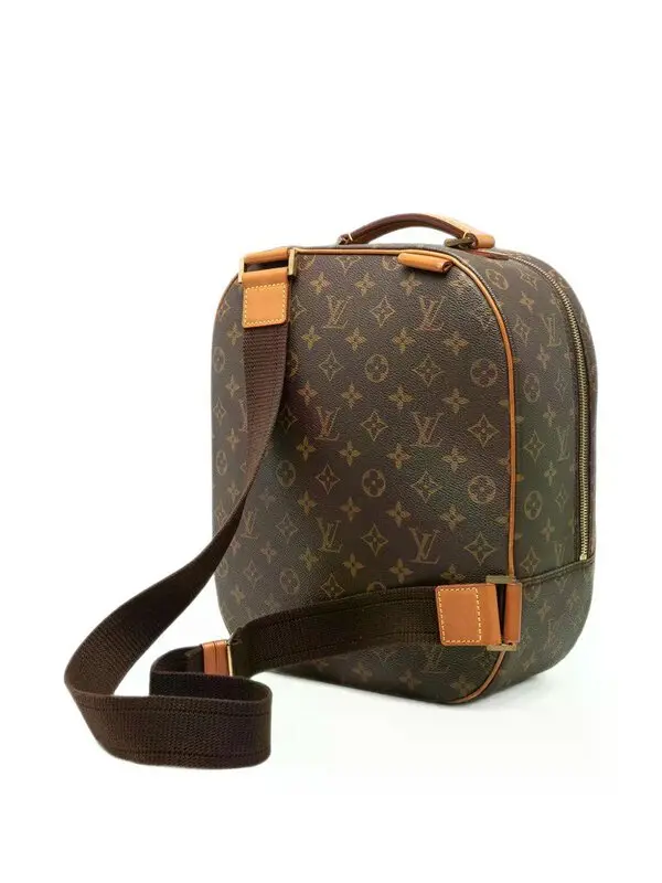 LOUIS VUITTON 2001 Monogram Sac A Dos Packall Satchel - Brown
