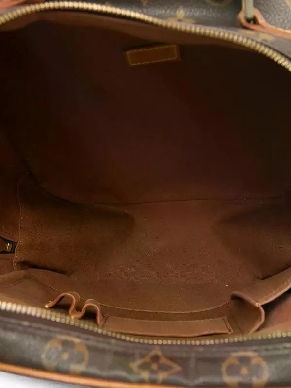 LOUIS VUITTON 2001 Monogram Sac A Dos Packall Satchel - Brown