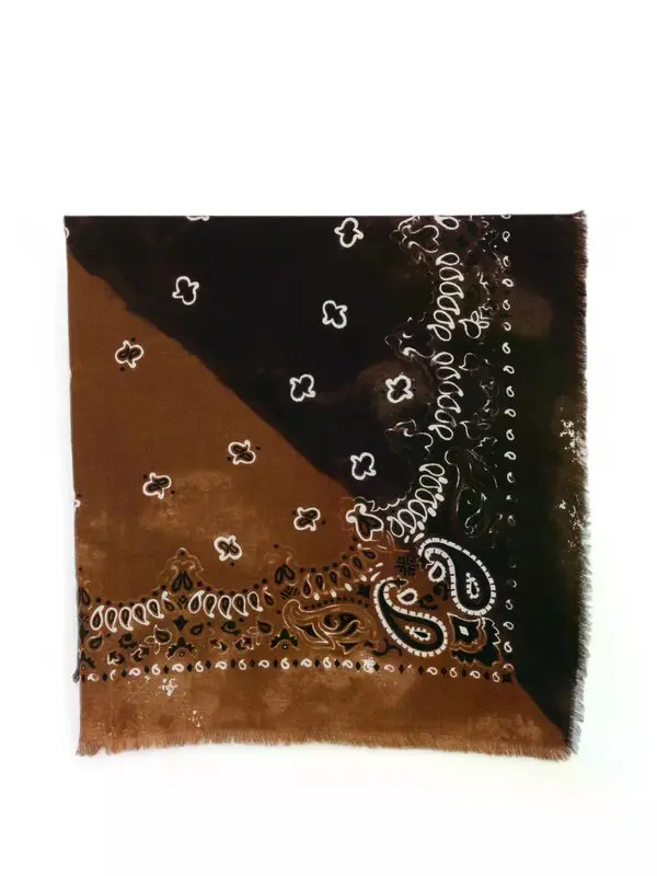 Destin Paisley-print Scarf