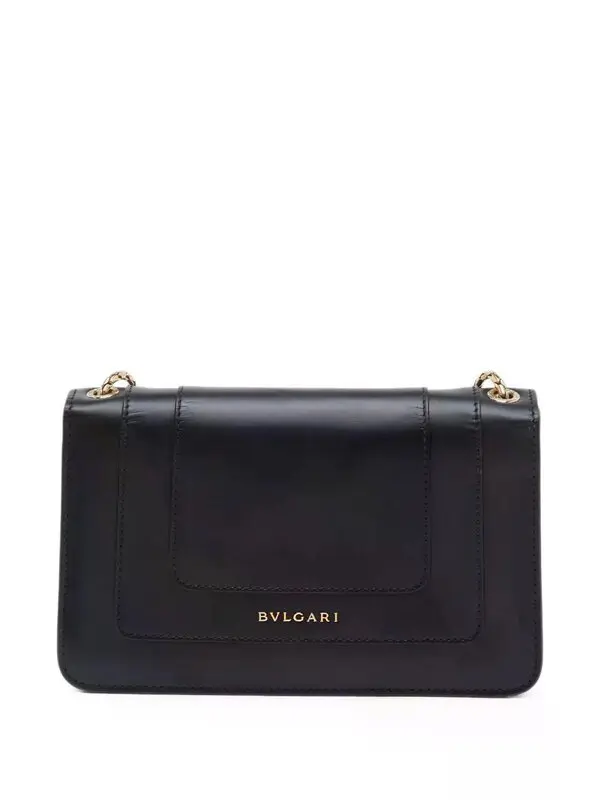 BVLGARI Serpenti Leather Shoulder Bag