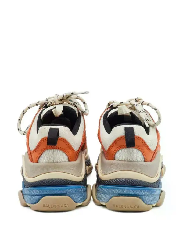 Balenciaga Triple S Mesh Sneakers - Orange