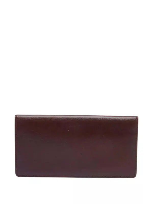 Cartier Must De Leather Long Wallet