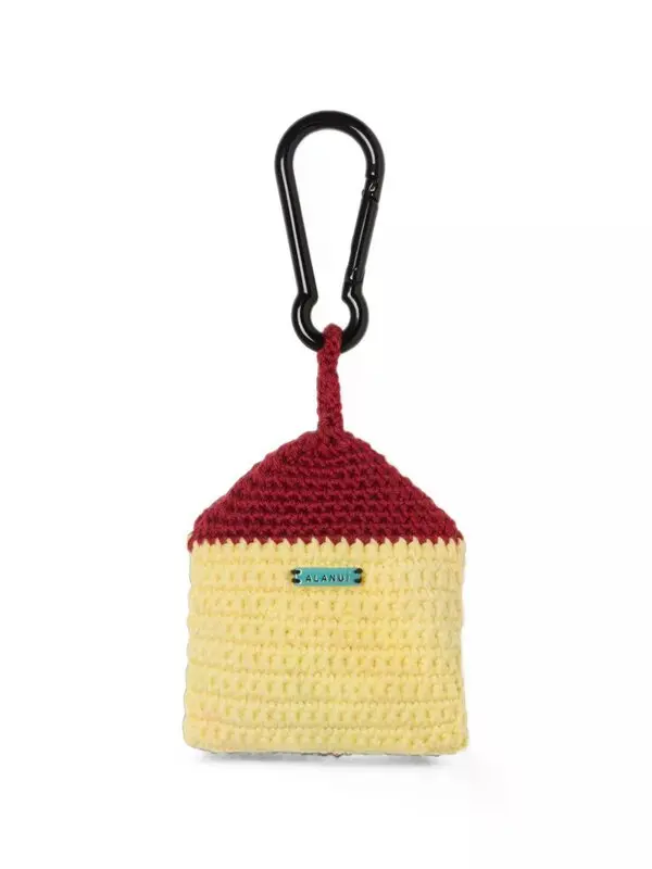 Alanui Casa Amigurumi Crochet Keyring