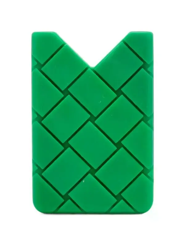 Bottega Veneta Intreccio Patterned Card Holder