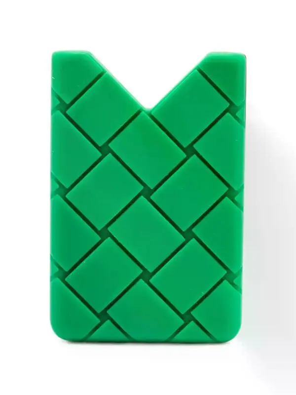 Bottega Veneta Intreccio Patterned Card Holder