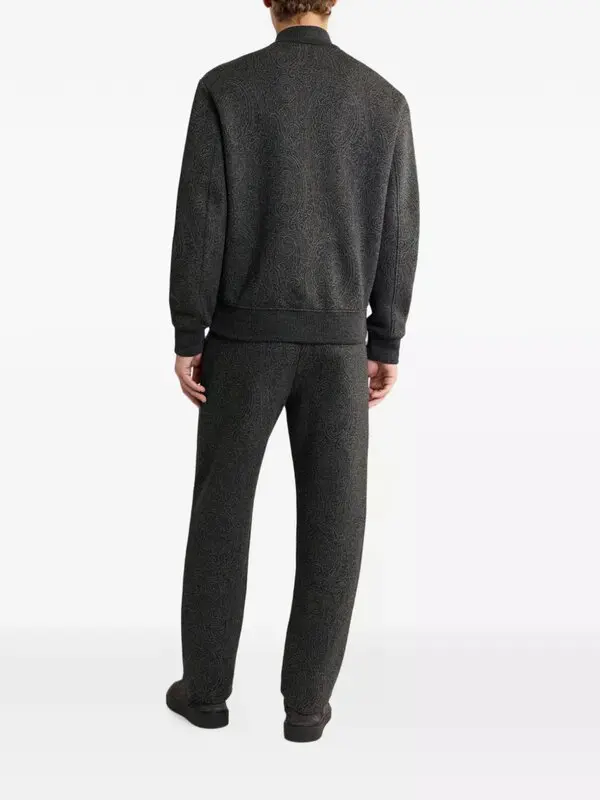 Etro Jacquard Bomber Jacket With Arnica Motif