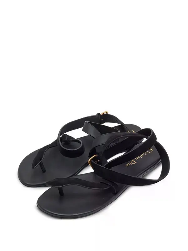 Dior Up Ankle-wrap Flat Sandals