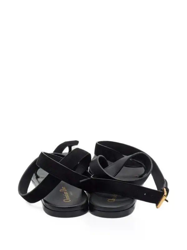Dior Up Ankle-wrap Flat Sandals