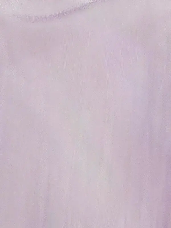 Burberry Tulle Overlay Tank Top