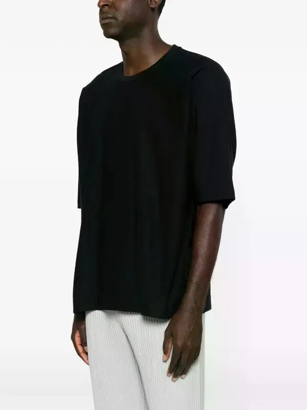 Issey Miyake Crew-neck T-shirt - Black