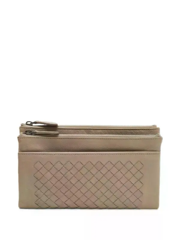 Bottega Veneta Intrecciato Zip-around Wallet