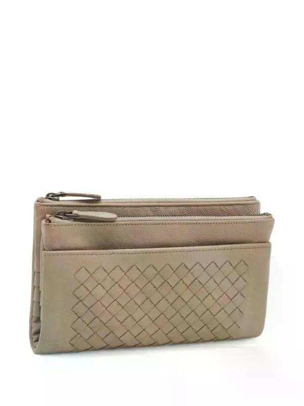 Bottega Veneta Intrecciato Zip-around Wallet
