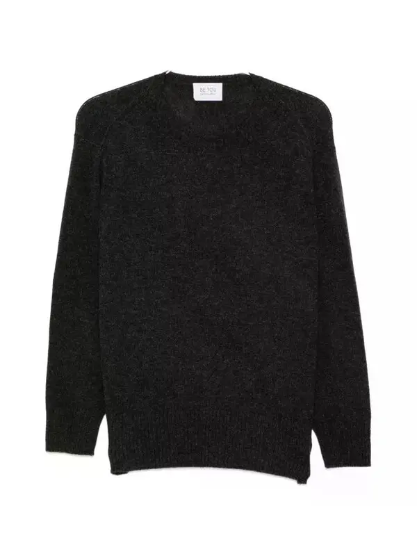 BEYOU Side-slit Sweater