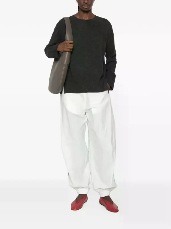 BEYOU Side-slit Sweater
