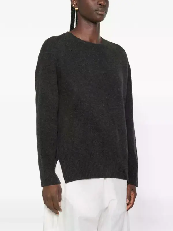 BEYOU Side-slit Sweater