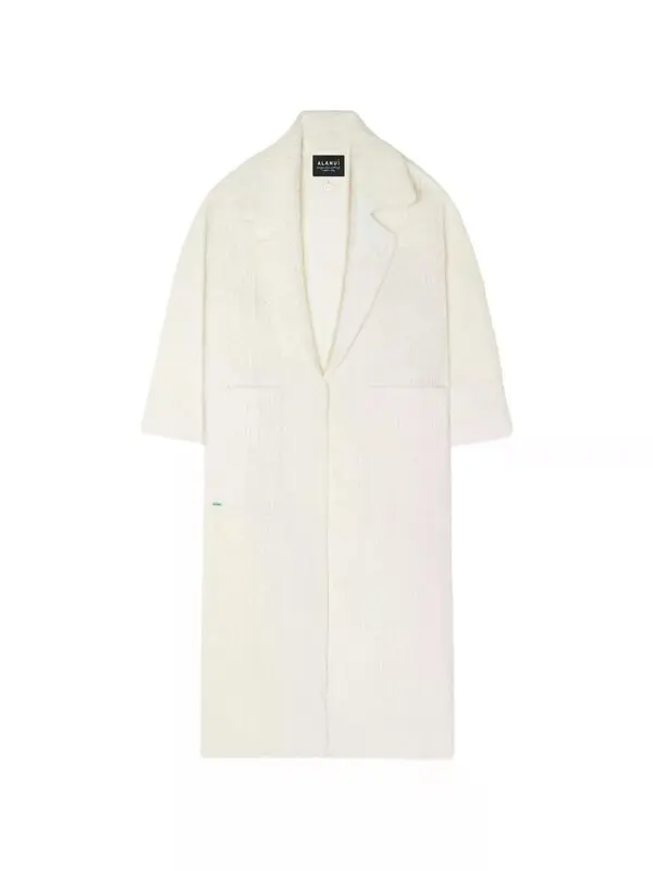 Alanui Rib-knit Belted Coat