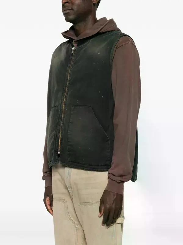 MAISON MARGIELA Paint-splatter Gilet