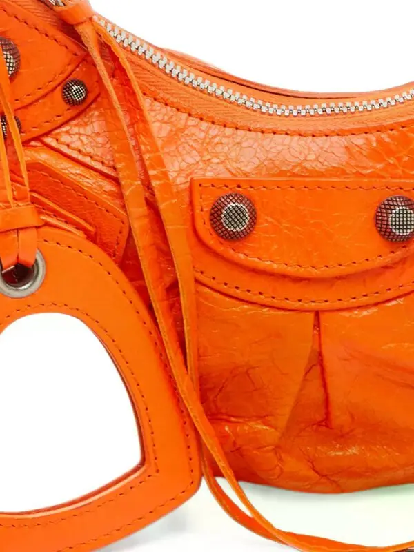 Balenciaga 2022 Le Cagole Buckle Shoulder Bag