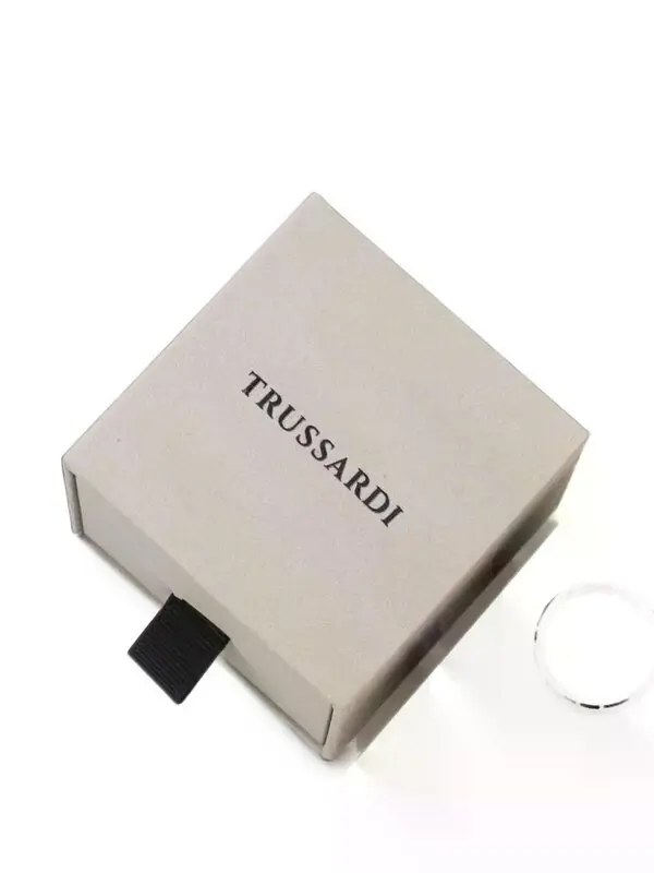 TRUSSARDI Crystal-embellished Band Ring