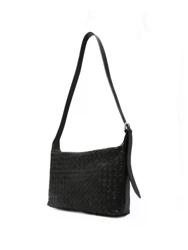 Officine Creative Woven Leather Shoulder Bag
