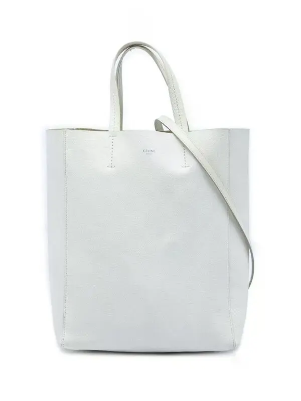 Celine 2018 Small Grained Calfskin Vertical Cabas Satchel