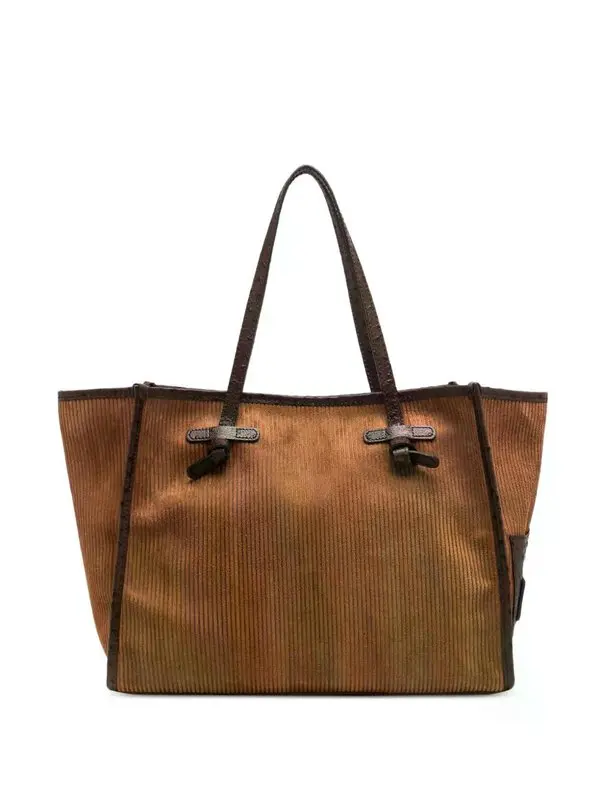 GIANNI CHIARINI Large Marcella Corduroy-effect Tote Bag