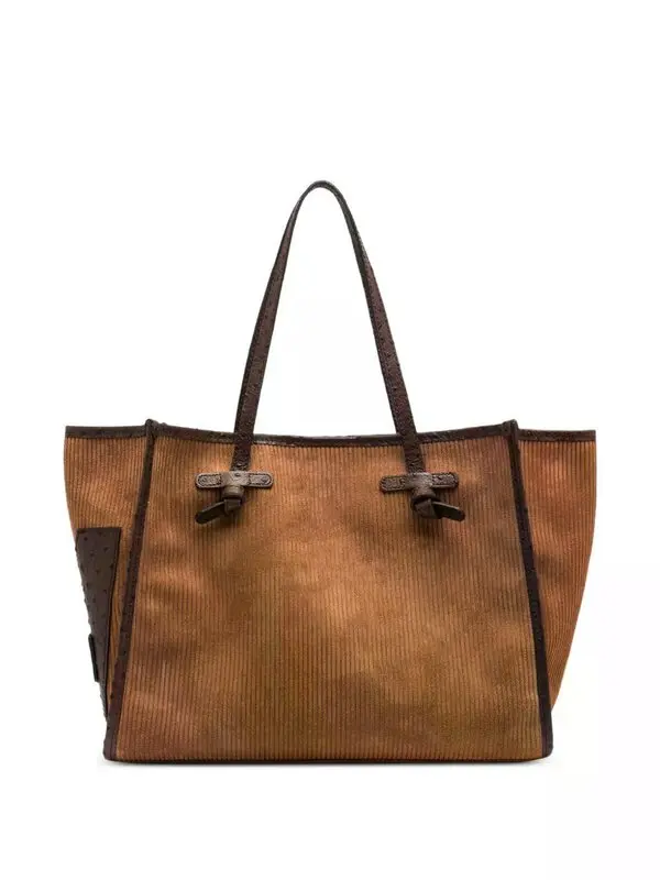 GIANNI CHIARINI Large Marcella Corduroy-effect Tote Bag