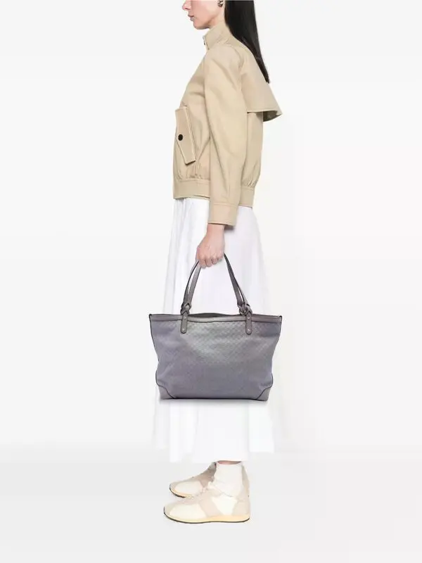 Gucci 2016-2026 Medium Microguccissima Craft Tote Bag