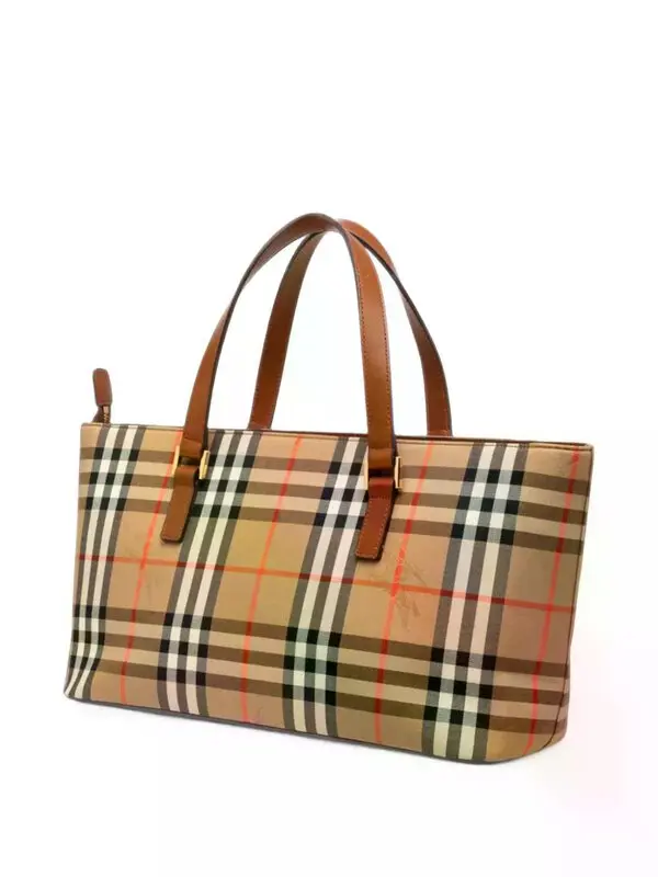 Burberry 2000-2017 Haymarket Check Canvas Handbag
