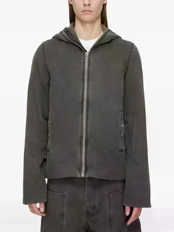 Rick Owens Zip-up Hooded Jacket