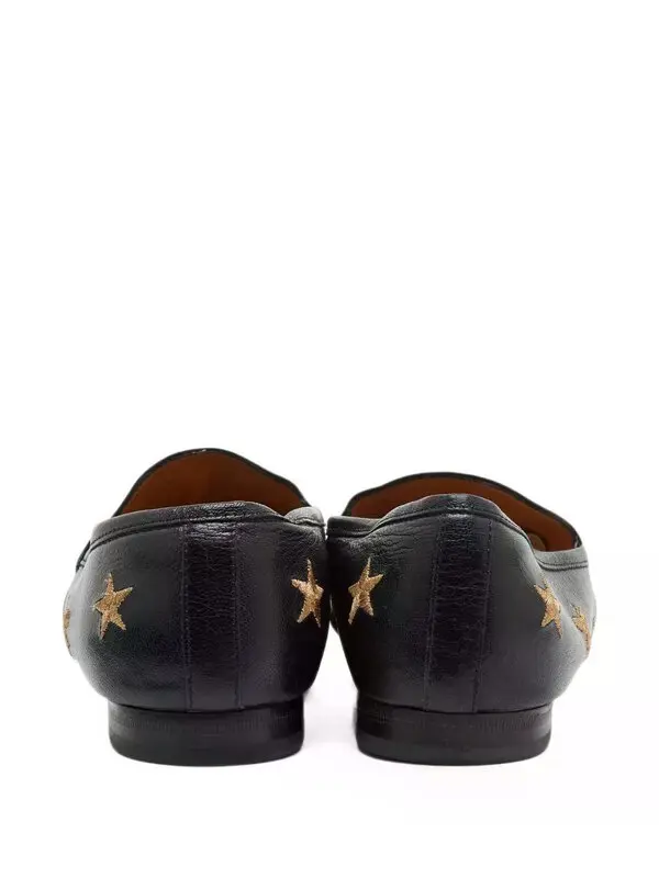 Gucci Horsebit Embroidered Loafers