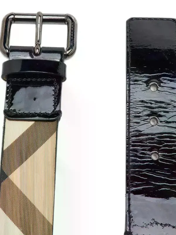 Burberry Nova Check Buckle Belt