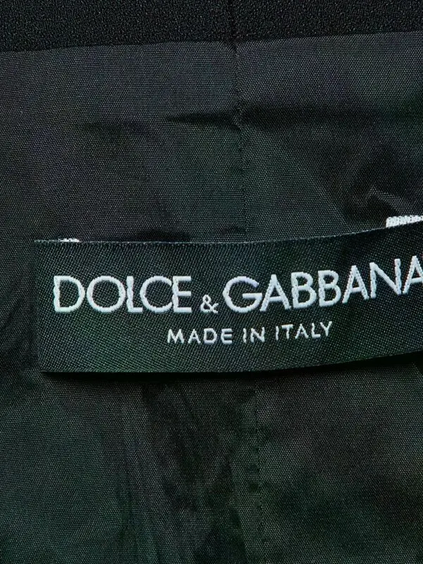 Dolce & Gabbana Open-front Cropped Jacket