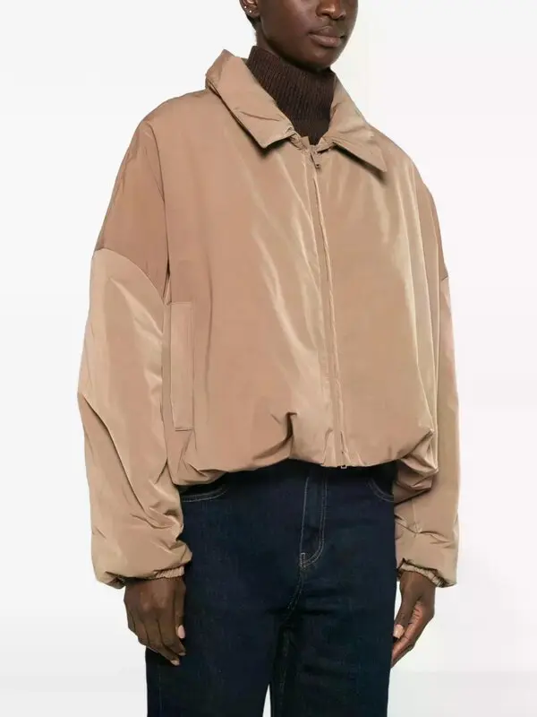 SOSUE Zip-up Collared Jacket
