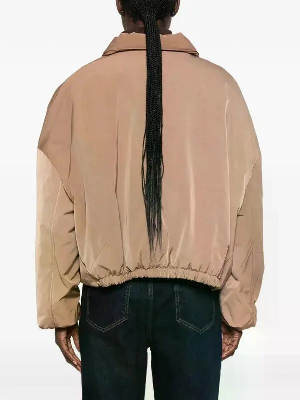 SOSUE Zip-up Collared Jacket