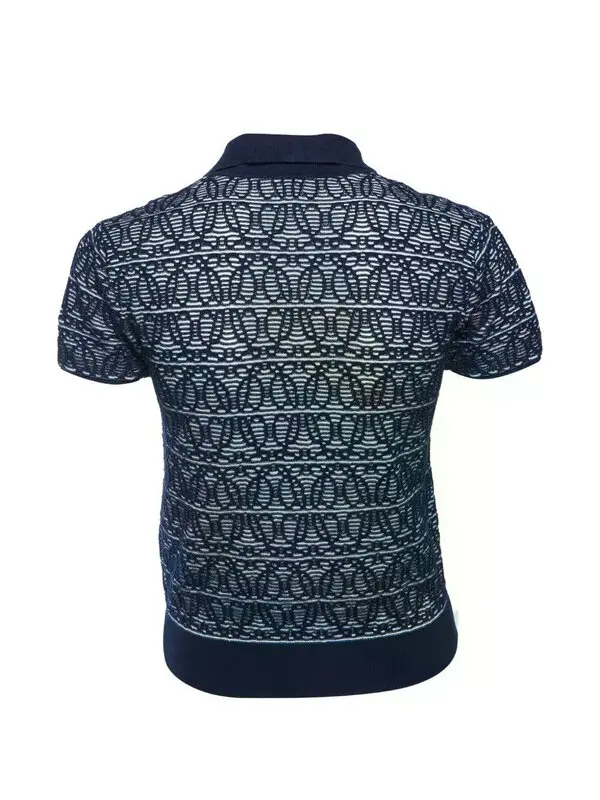 Loewe Anagram Jacquard Polo T-shirt
