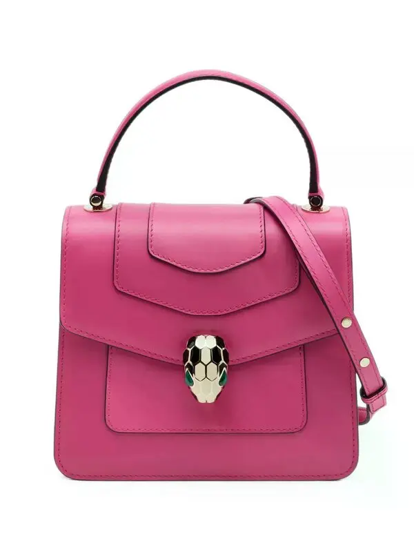 BVLGARI Serpenti Forever Leather Tote Bag